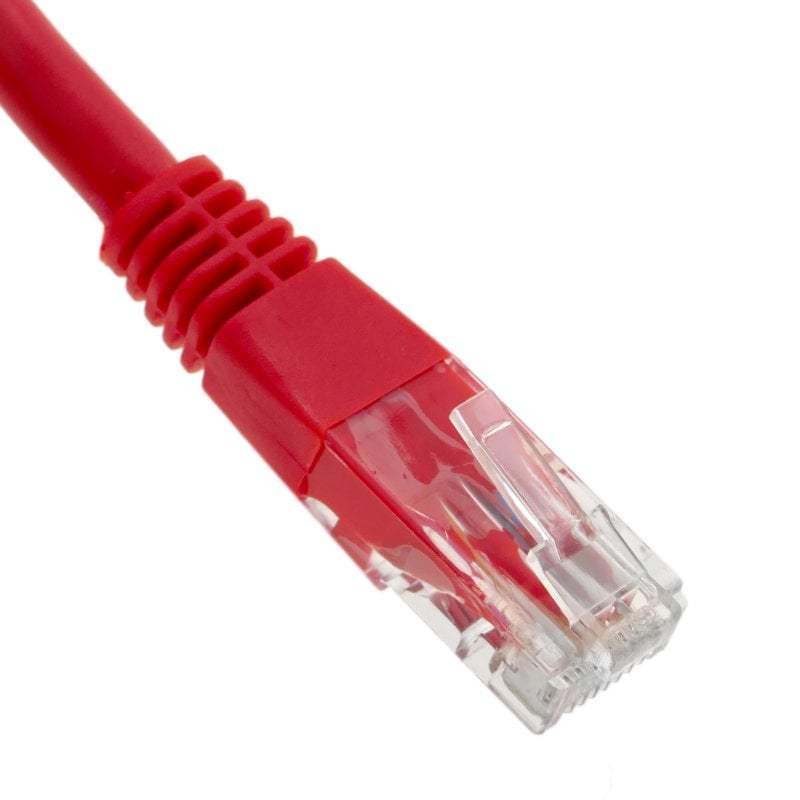 BeMatik Cable de Red UTP RJ45 Cat.6 15m Rojo | PcComponentes.com