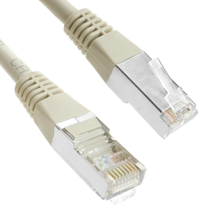 BeMatik Cable de Red FTP RJ45 Cat.6A 3m Gris