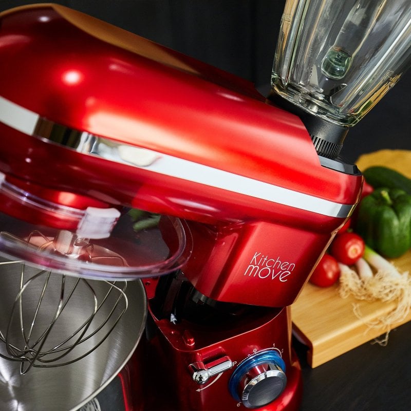 Kitchen Move Dallas Pro Robot de Cocina 1500W Rojo | PcComponentes.com