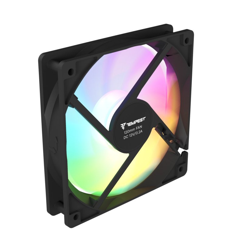 Tempest Fan 120mm Argb Black Pwm Reacondicionado | PcComponentes.com ...