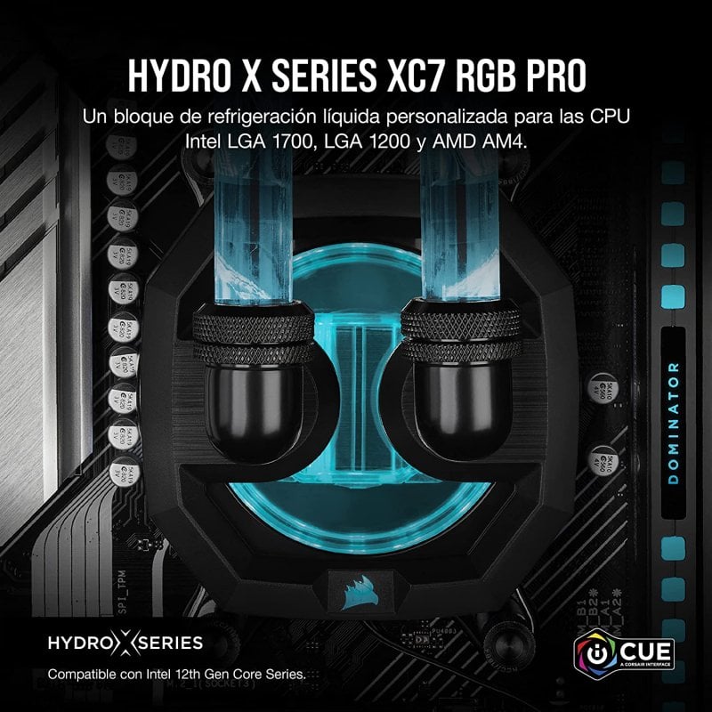 Corsair Hydro X Series XC7 RGB PRO Waterblock Preto | PcComponentes.pt