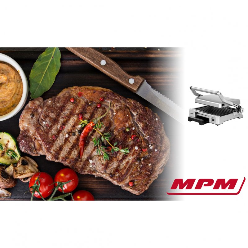 MPM MGR-10M Plancha Grill 2000W | PcComponentes.com