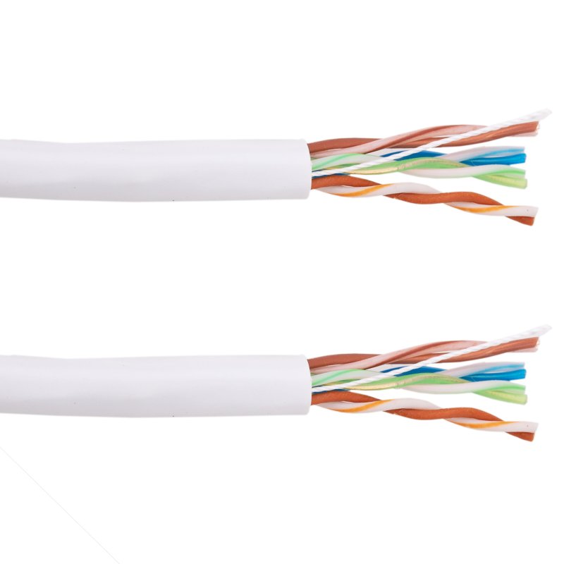 Bematik Bobina Cable UTP Rígido Cat.5e 24AWG CCA 100m Blanco ...