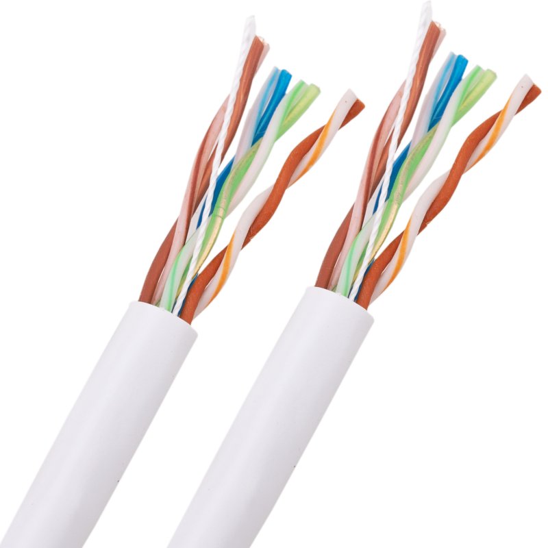 Bematik Bobina Cable UTP Rígido Cat.5e 24AWG CCA 100m Blanco ...