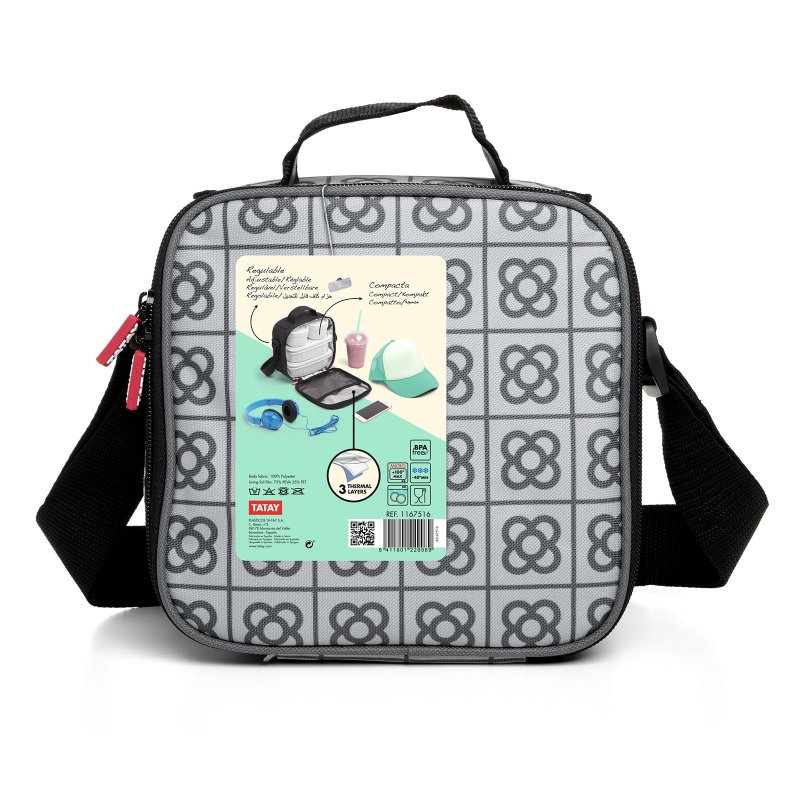 TATAY Urban Food Sac de transport thermique décontracté pour aliments 3 ...