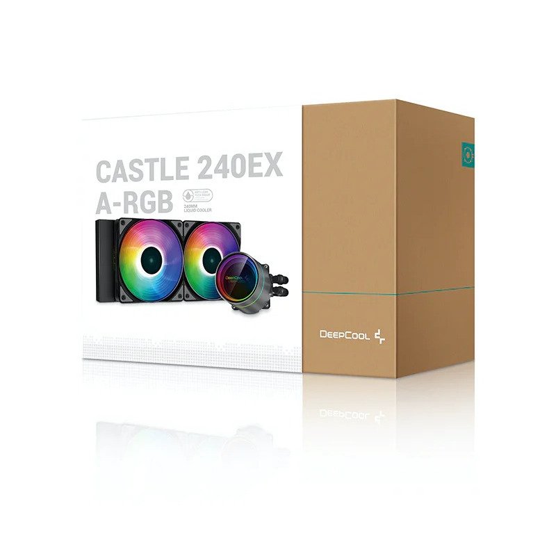 DeepCool Castle 240EX A-RGB Kit Refrigeración Líquida | PcComponentes.com