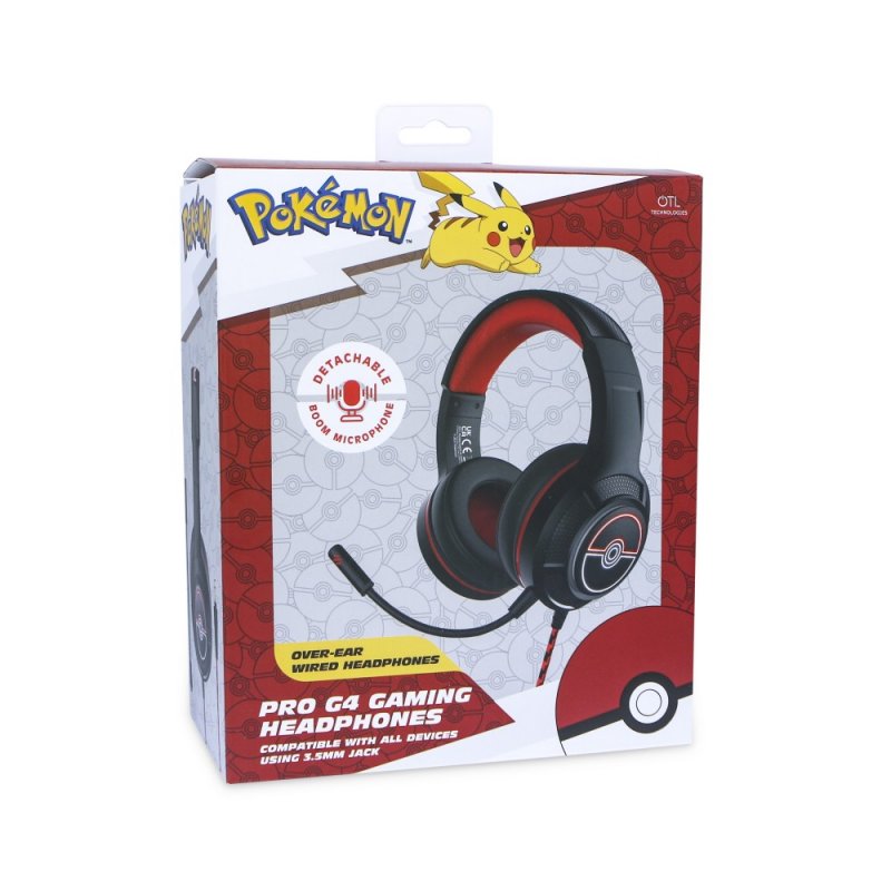 OTL Technologies Pro G4 Pokémon Poké Ball Headset Gaming | PcComponentes.pt