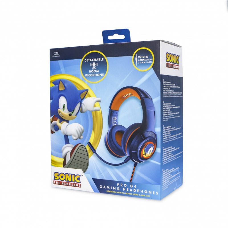 OTL Technologies Pro G4 Sega Sonic The Hedgehog Headset Gaming ...