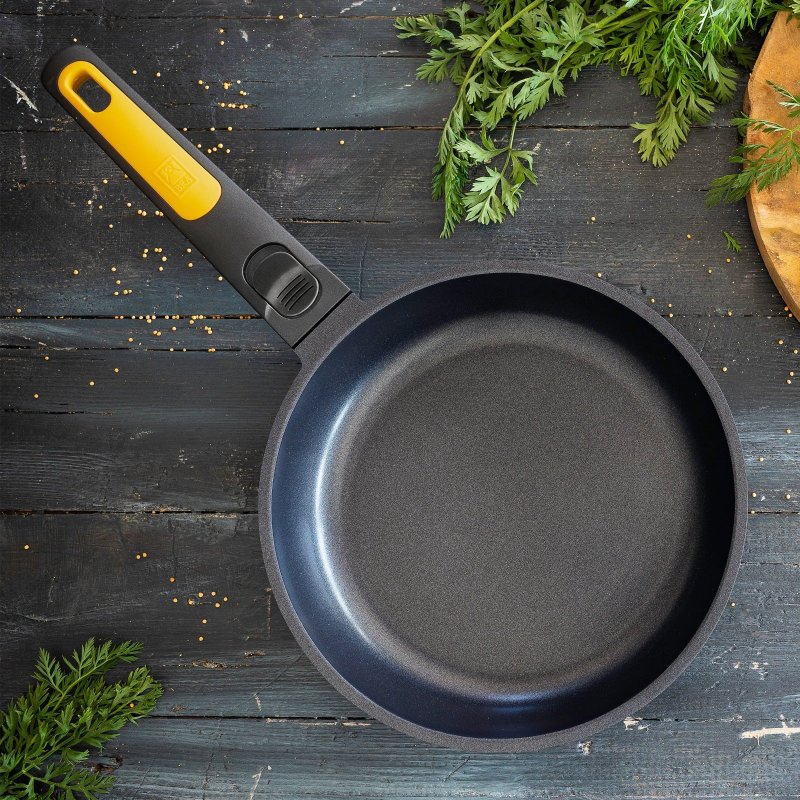 BRA Fast Click Set de 3 Sartenes Full Inducción con Mango Desmontable ...