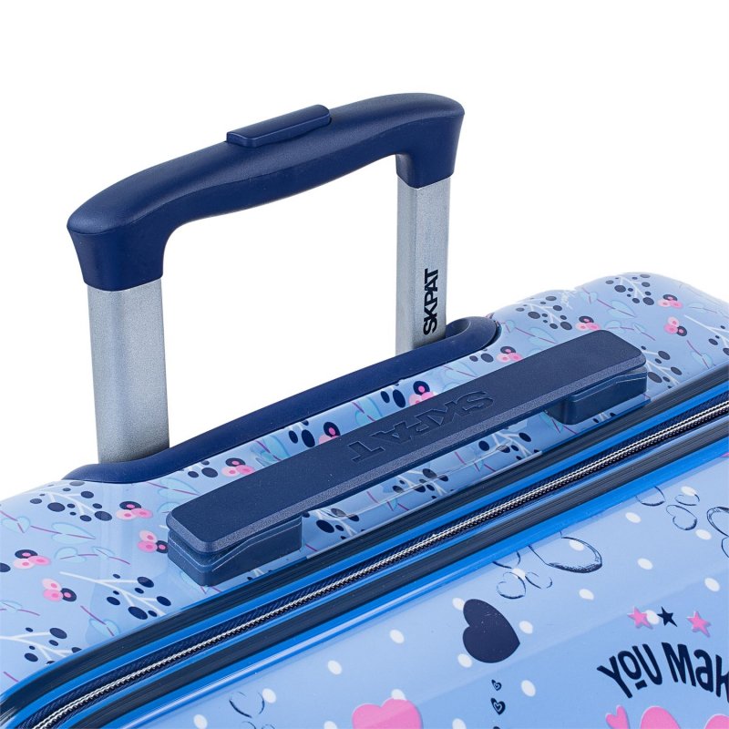 Maleta Mediana Infantil Skpat Smile Color Capacidad 64 L, Color Azul ...