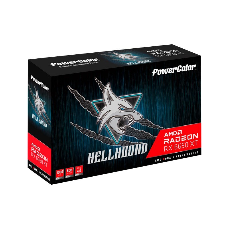 PowerColor Hellhound AMD Radeon RX 6650XT 8GB GDDR6 | PcComponentes.pt