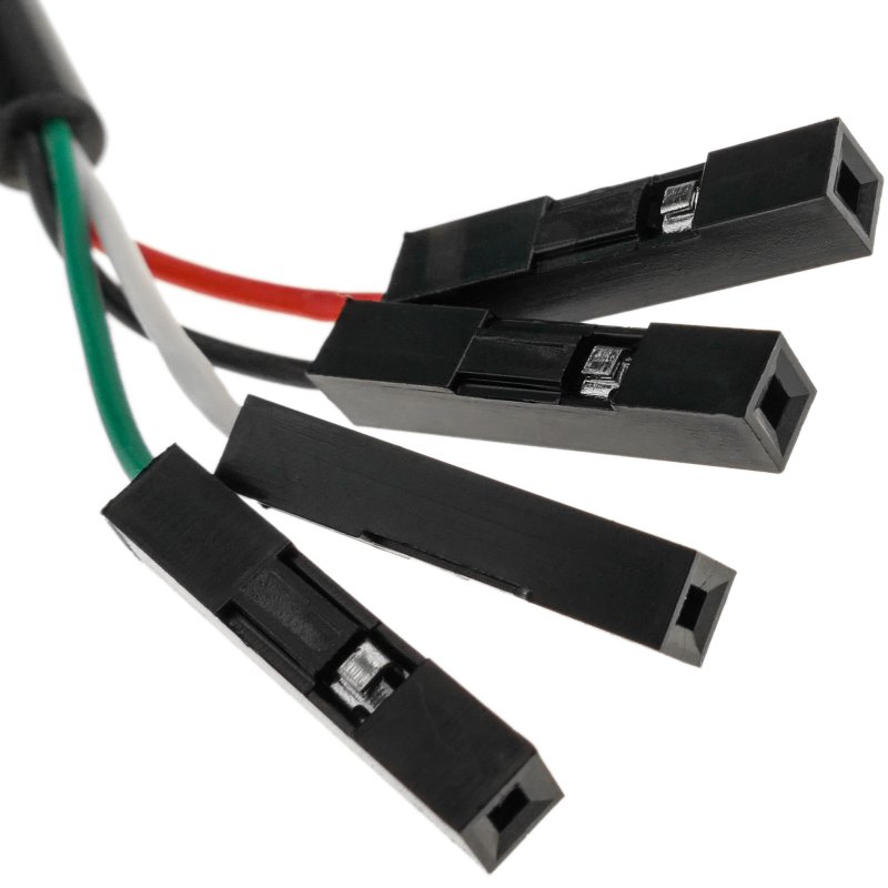 BeMatik Cable Adaptador Serie RS232 TTL 4 Pin a USB A para Arduino ...