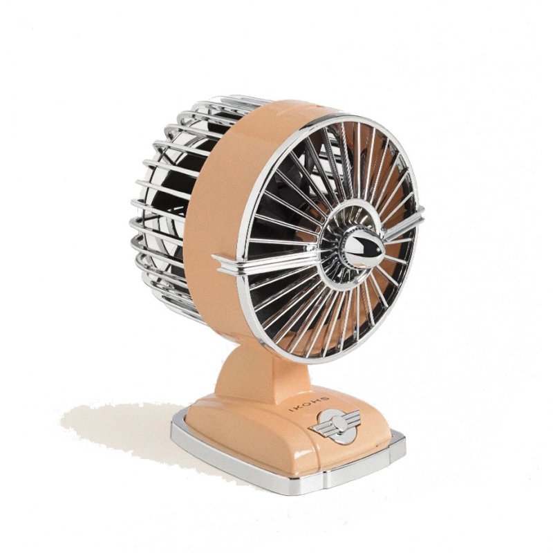 Ikohs Jet Fan Mini Ventilador de Mesa Retro con Difusor de Aromas ...