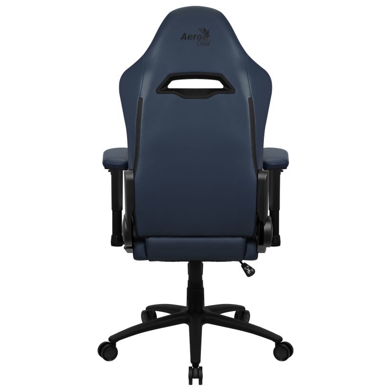 Aerocool Royal Leatherette Silla Gaming con Reposapiés Azul ...