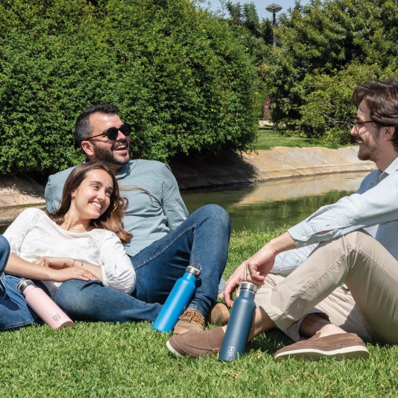 Numada-Garrafa Térmica Aço Inoxidável 600ml com Parede Dupla a Vácuo e ...