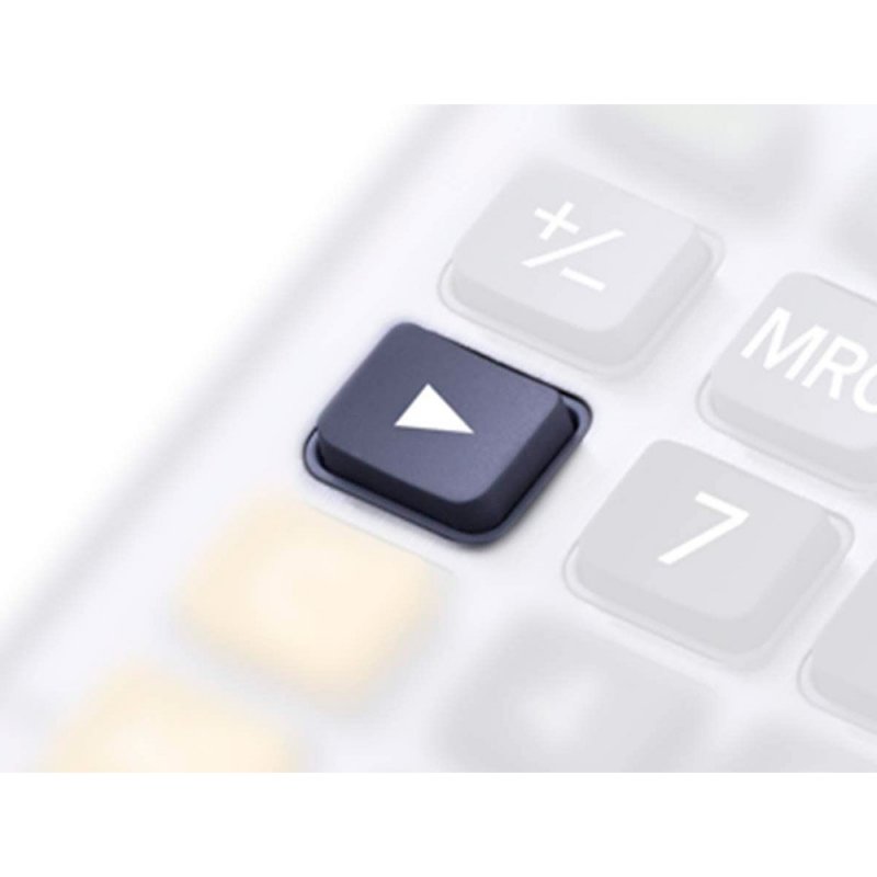 Calculadora Casio Ms-100em Sobremesa 10 Digitos Tx +/- Tecla Doble Cero ...