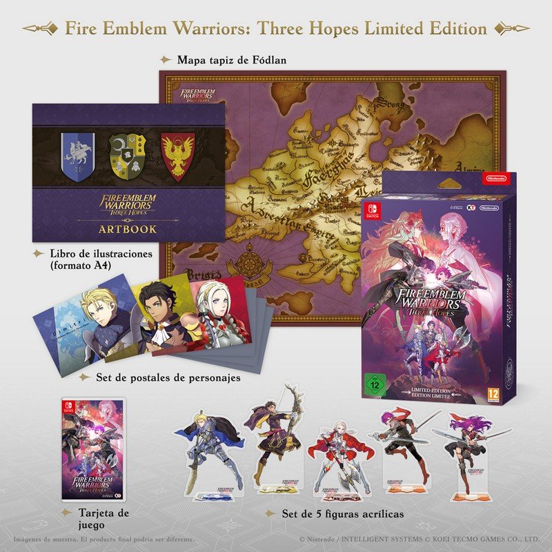 Fire Emble Warrriors: Three Hopes Edición Especial Nintendo Switch ...