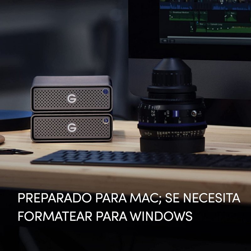SanDisk G-Drive Pro 20TB USB-C Gris | PcComponentes.com