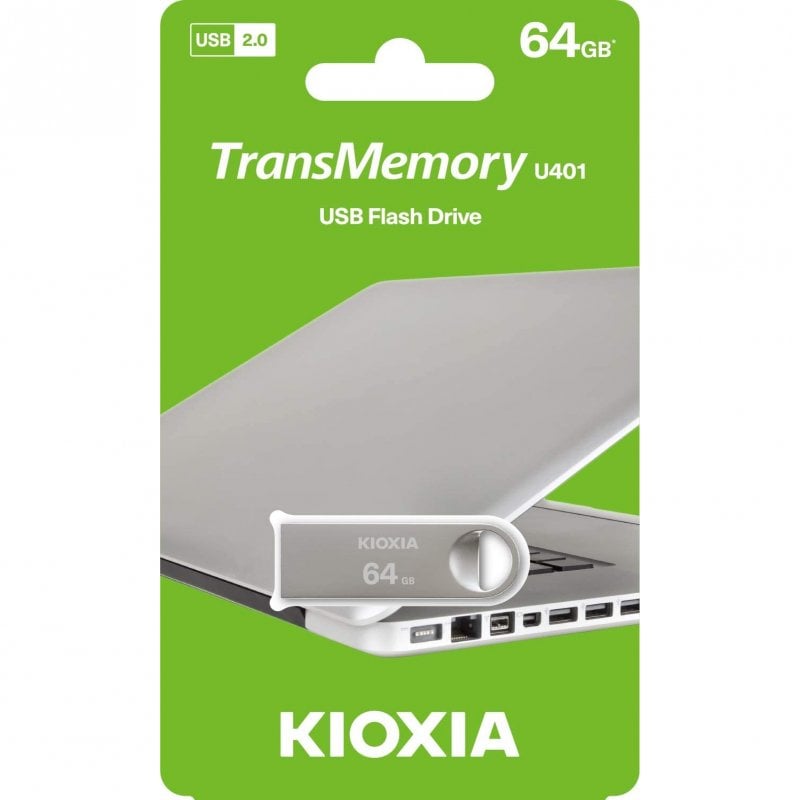 Kioxia TransMemory U401 Unidad Flash USB 64GB USB 2.0 Plata ...