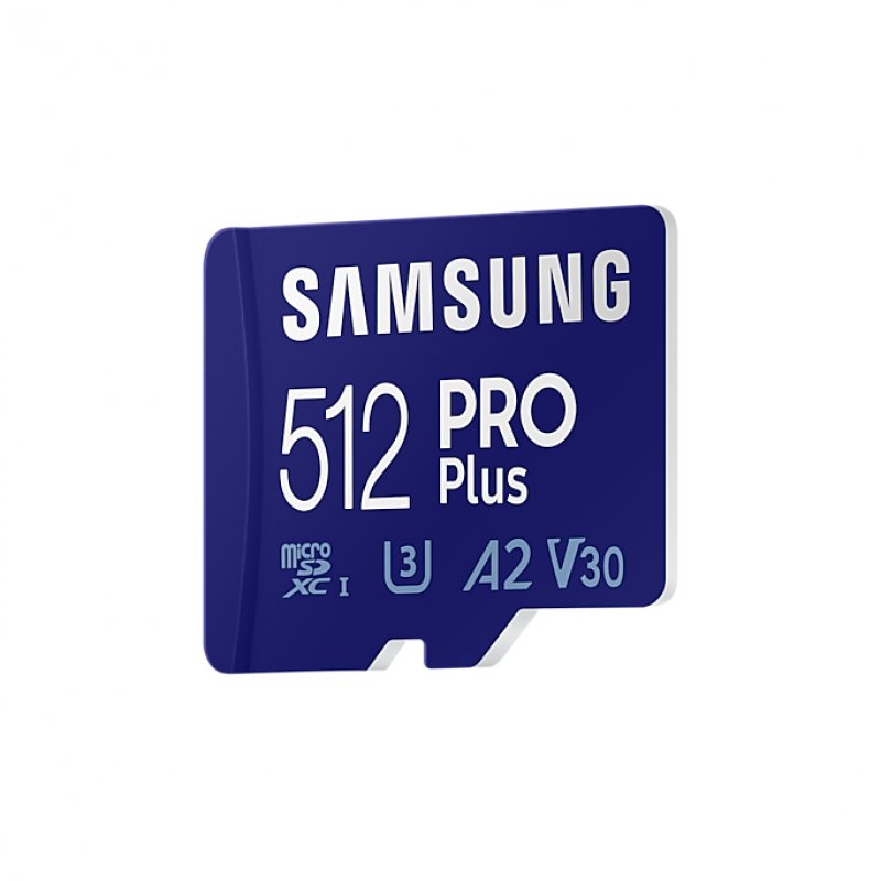 Samsung MicroSDHC Pro Plus 512GB Clase 10 + Adaptador SD ...