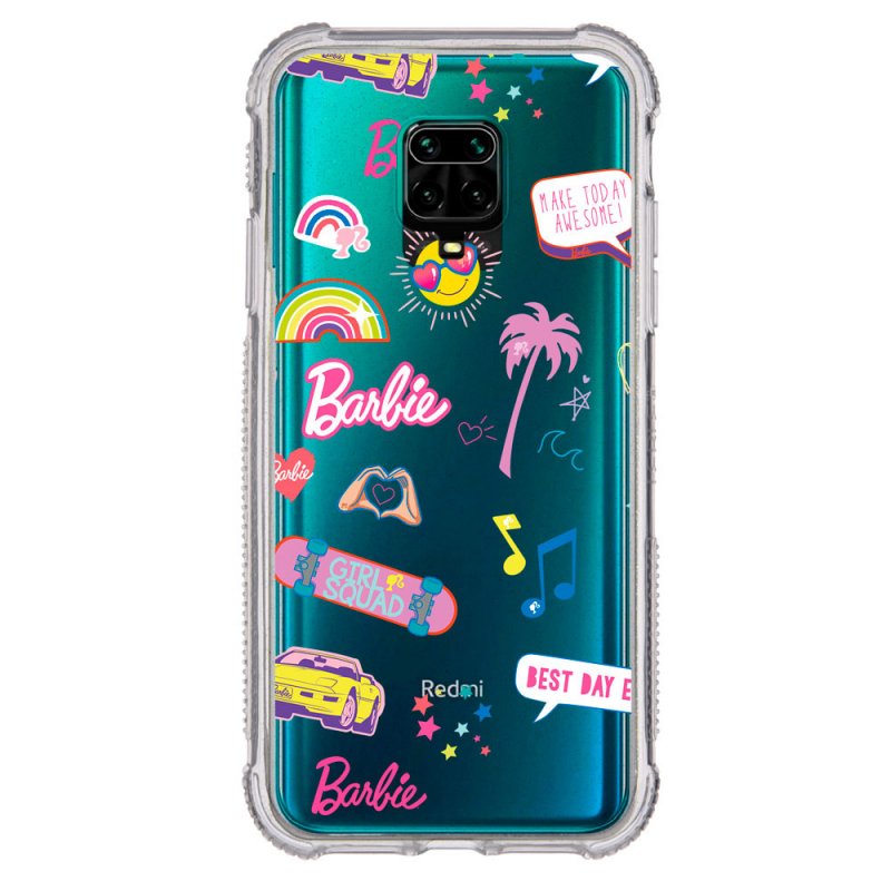 Funda Para Xiaomi Redmi Note 9s Oficial De Mattel Barbie Stickers ...