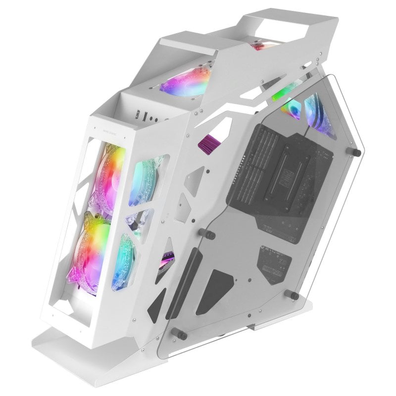 Mars Gaming MC61 Cristal Templado USB 3.2 Blanca | PcComponentes.com