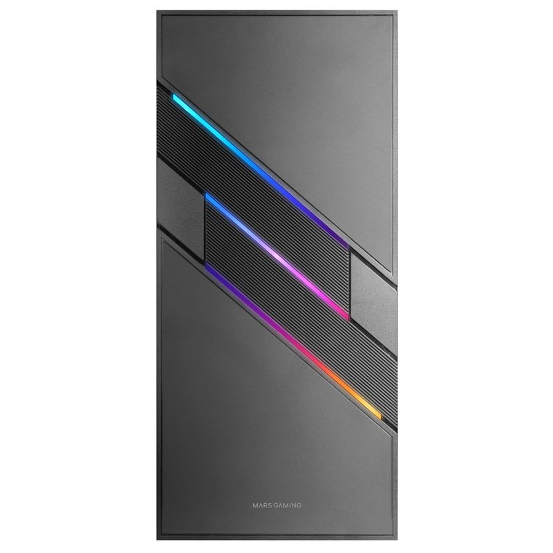 Mars Gaming MC-U3 Cristal Templado ARGB USB 3.0 Negra | PcComponentes.com