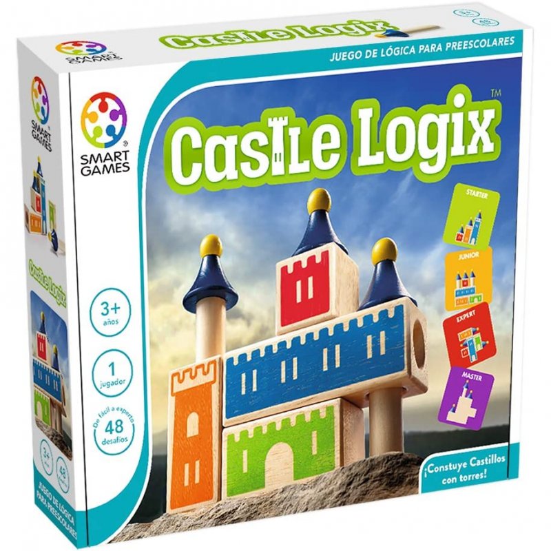 Jeu de puzzle éducatif Castle Logix de Smart Games | PcComponentes.fr