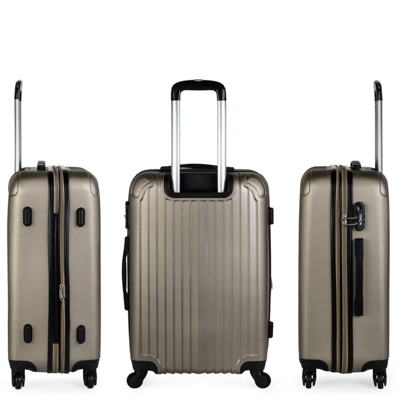 Itaca Sevron Maleta Abs Mediana, Color Champagne Bronce | PcComponentes.com