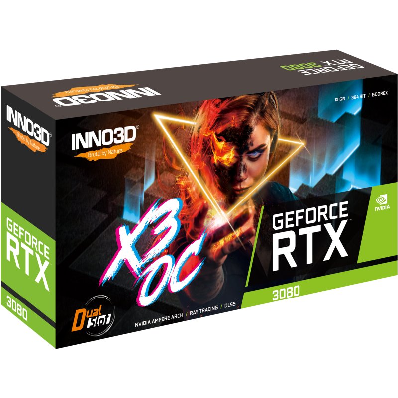 Inno3D X3 GeForce RTX 3080 OC LHR 12GB GDDR6X | PcComponentes.pt