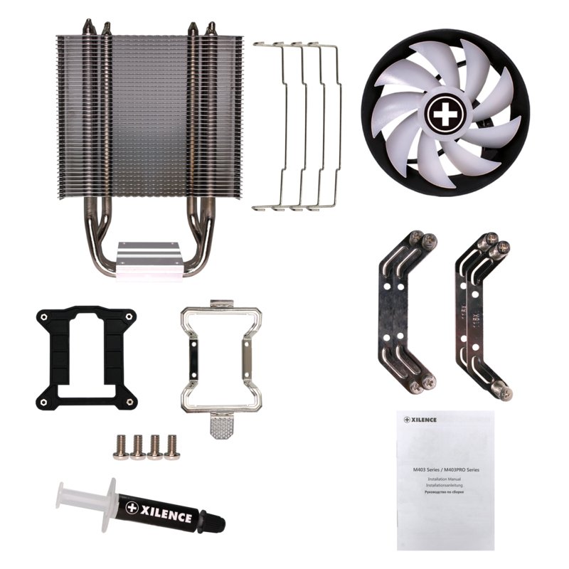 Xilence XC129 Cooler de CPU ARGB 120mm Preto/Branco | PcComponentes.pt