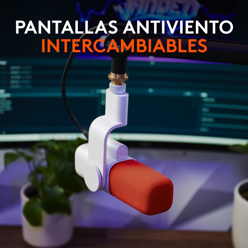 Blue Mic Sona Active Dynamic Microfone Dinâmico XLR Branco ...