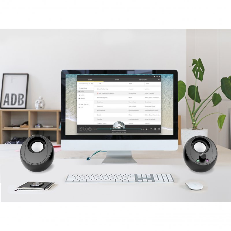 Conceptronic BJORN01B Altavoces Bluetooth Negros | PcComponentes.com