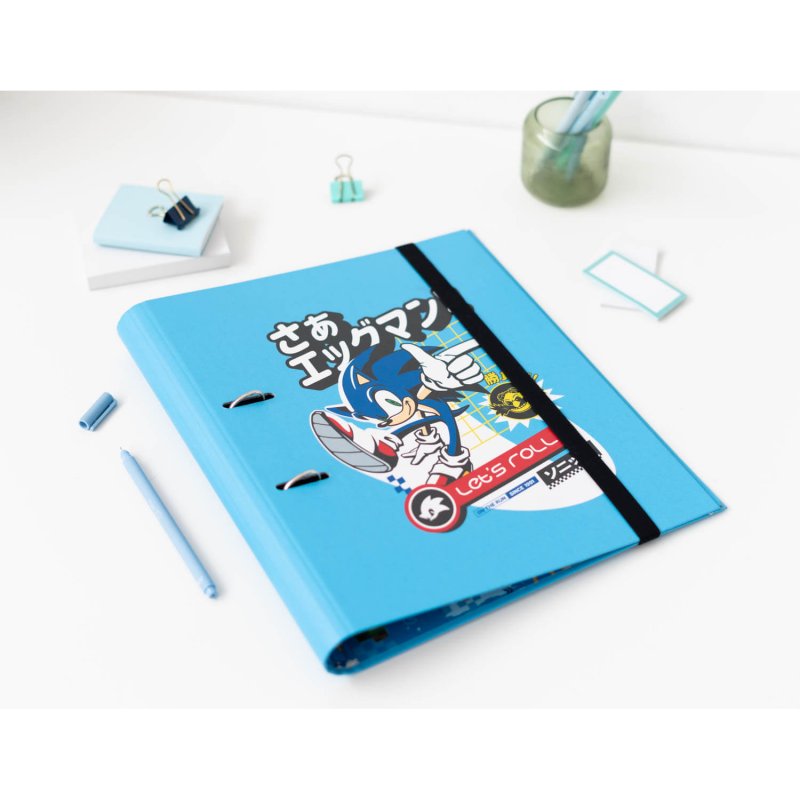 Erik Editores 2 Ring Binder Premium Sonic | PcComponentes.pt