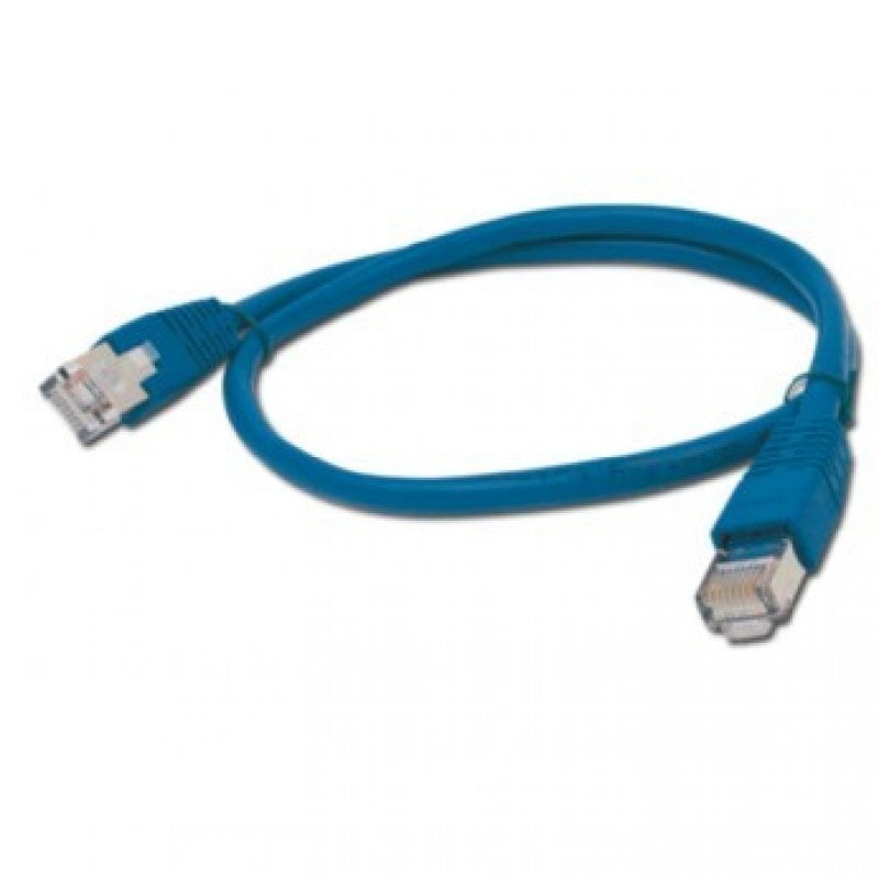 Gembird Cable de Red RJ-45 Cat 6 UTP 0.5m Azul | PcComponentes.com