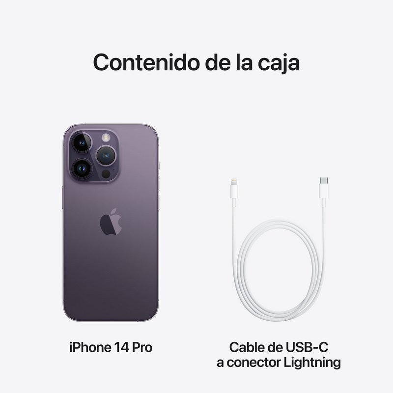Apple iPhone 14 Pro 1TB Morado Oscuro Libre | PcComponentes.com