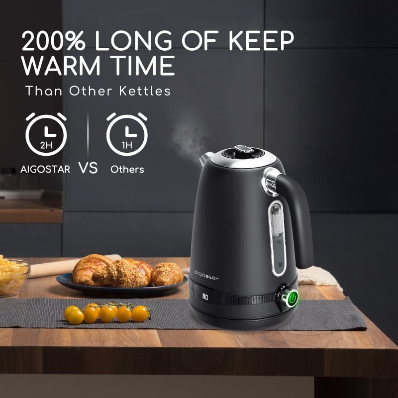 Aigostar Loki Hervidor de Agua 1.7L 2200W | PcComponentes.com