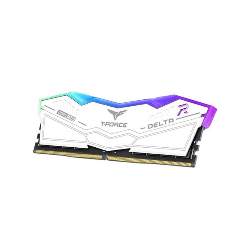 Groupe d'équipe Delta Blanc RVB DDR5 6000 MHz 32 Go 2x16 Go CL30 ...