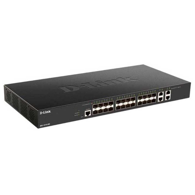 D-Link DXS-1210-28S Switch 24x10G SFP+ 4x10G 1U | PcComponentes.com