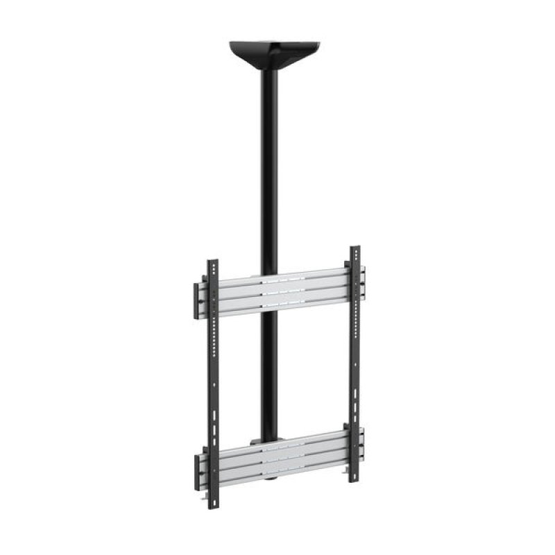 Kimex Soporte de Techo para TV 65"-75" Modo Vertical Altura 150cm VESA ...