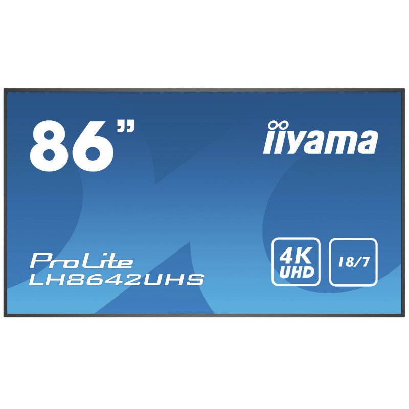 Iiyama Prolite Lh8642uhs B3 86 Led Ips Ultrahd 4k
