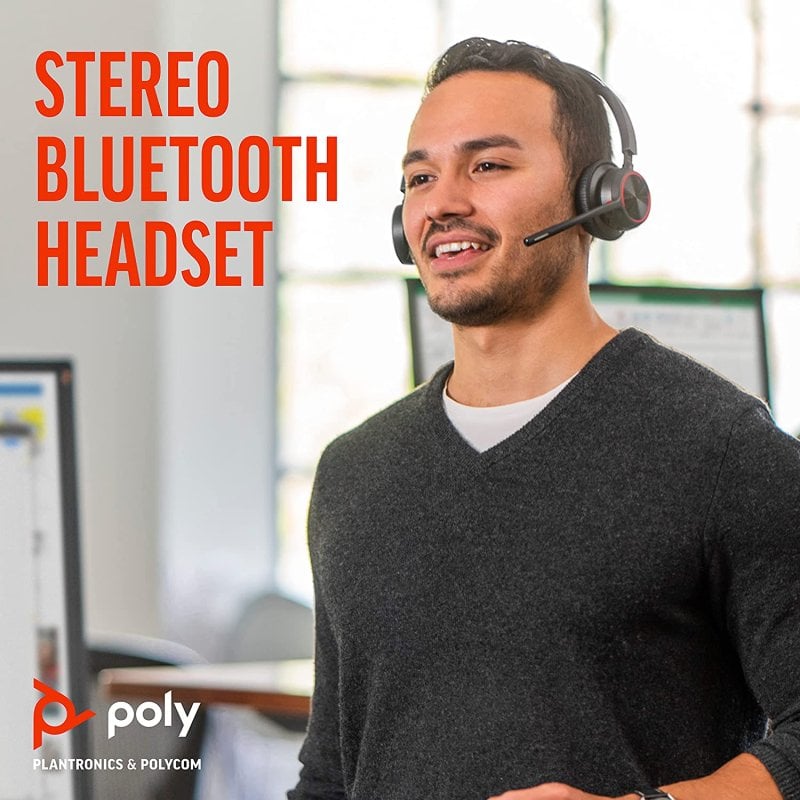 Poly Voyager 4320 UC Auriculares Inalámbricos con soporte de carga ...