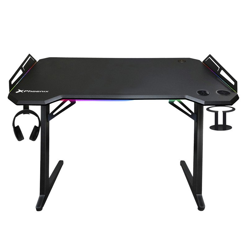Phoenix Zaphir RGB Mesa Gaming Negra | PcComponentes.com