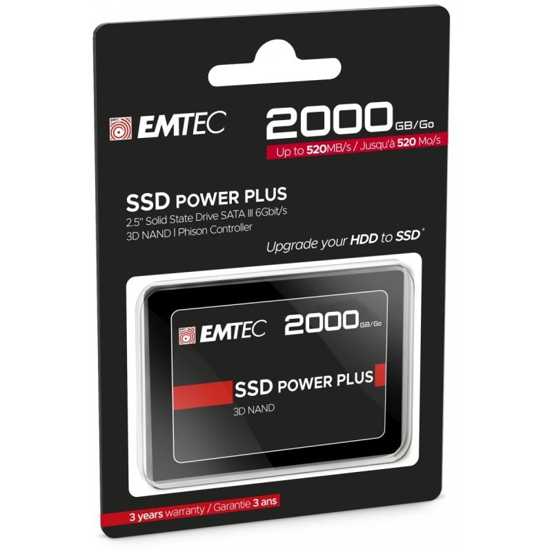 Emtec X150 SSD Power Plus 2.5" 2TB SATA 3 | PcComponentes.pt