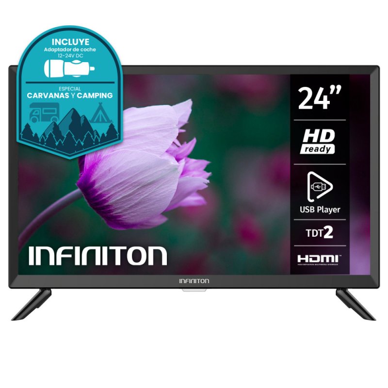Infiniton INTV-24BA130 24" LED HD Ready | PcComponentes.com