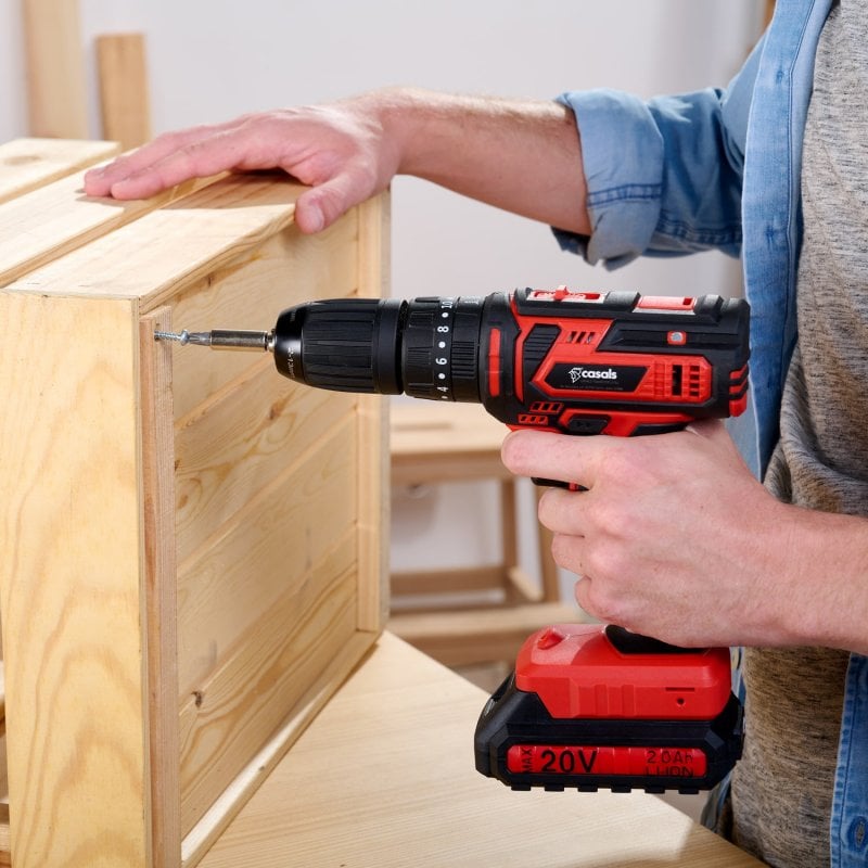 Casals CID2050B Taladro Percutor a Batería 20V de Litio | PcComponentes.com