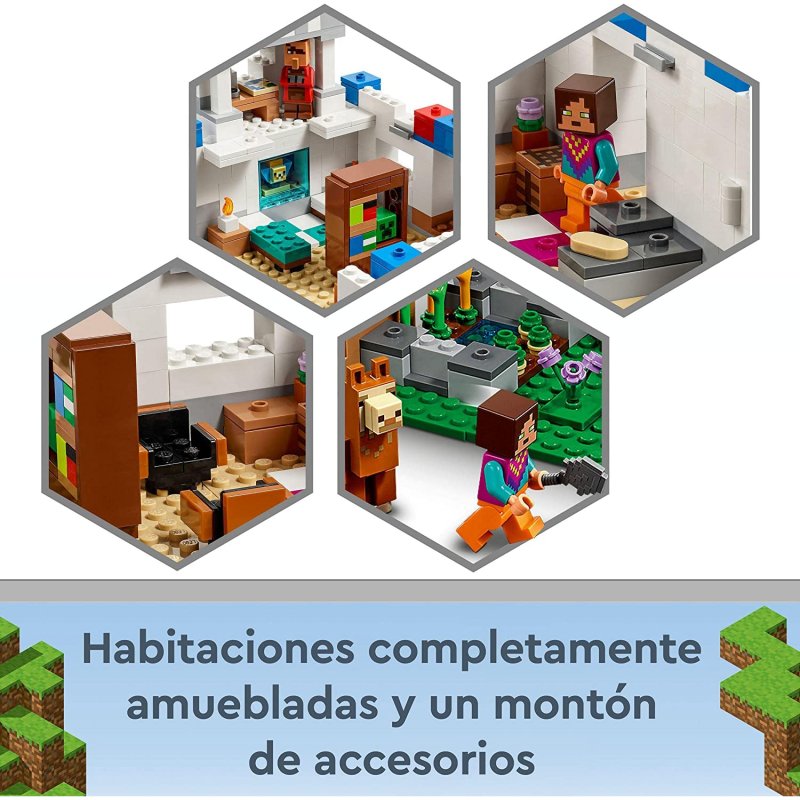 Lego Minecraft: El Pueblo de las Llamas | PcComponentes.com