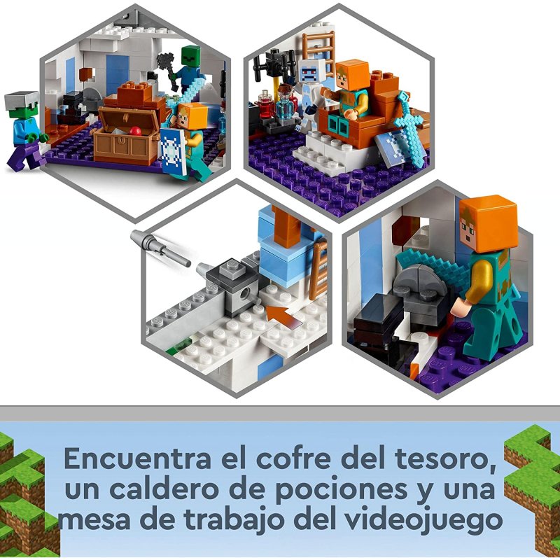 Lego Minecraft: O Castelo de Gelo | PcComponentes.pt