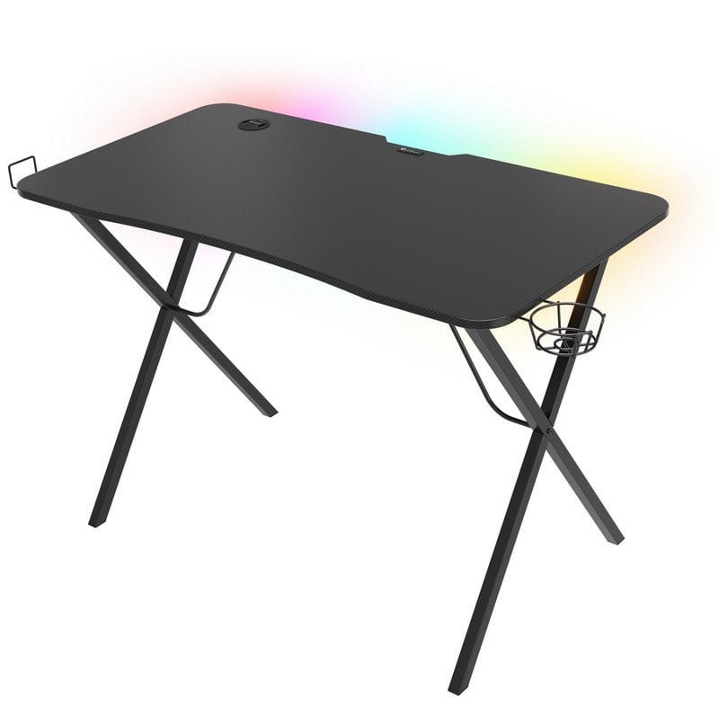 Genesis Holm 200 RGB Mesa Gaming Negra + Tenda AC8 Router WiFi Gigabit ...