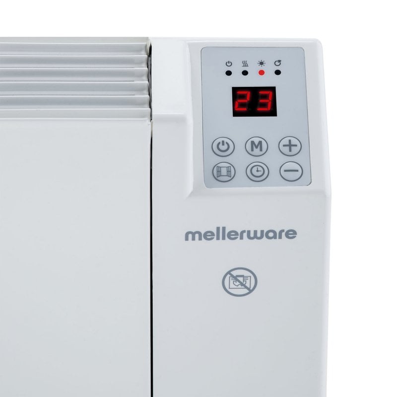 Mellerware Comfy Large Radiador Eléctrico WiFi 2000W | PcComponentes.com